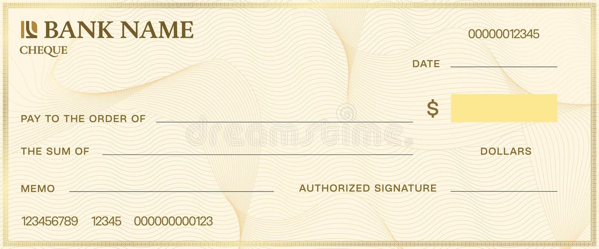 Cheque Watermark Stock Illustrations – 977 Cheque Watermark Stock ...