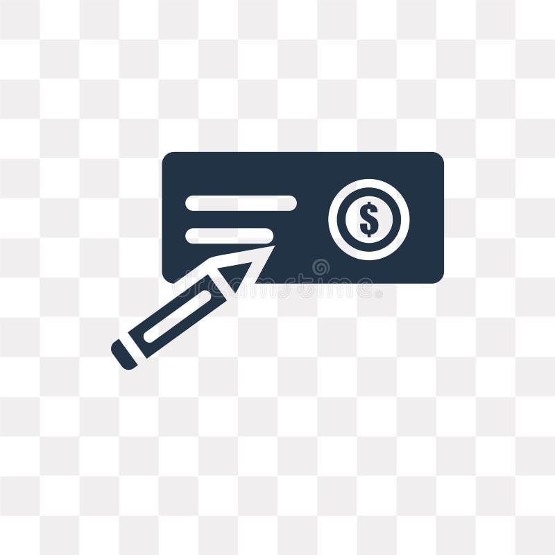 Cheque, Transparent Cheque, Premium Quality Vector Illustration Concept ...