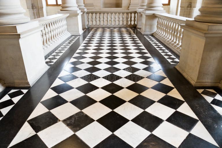 Chequer floor stock image. Image of perspective, checked - 3040721