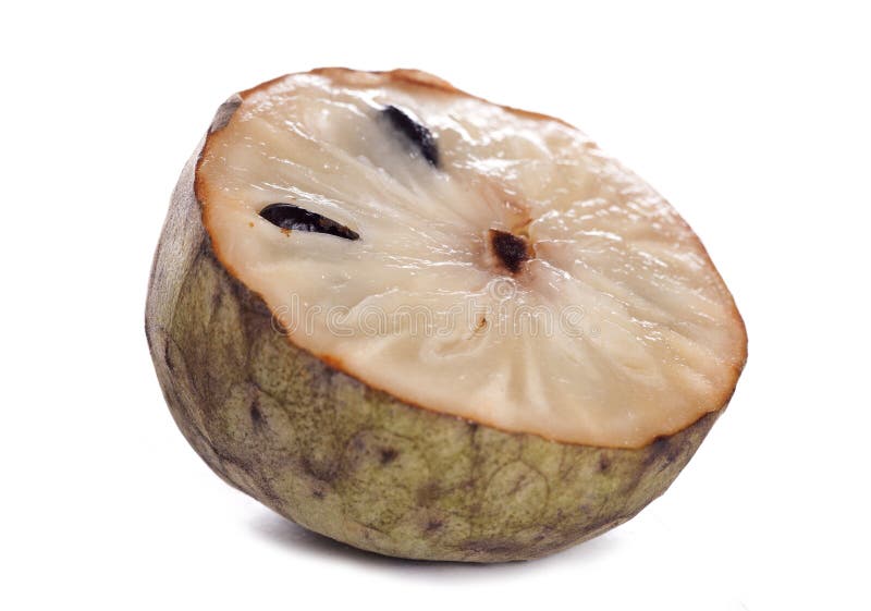 Cherimoya Het Fruit Van De Vlaappel Stock Afbeelding - Image of knipsel ...