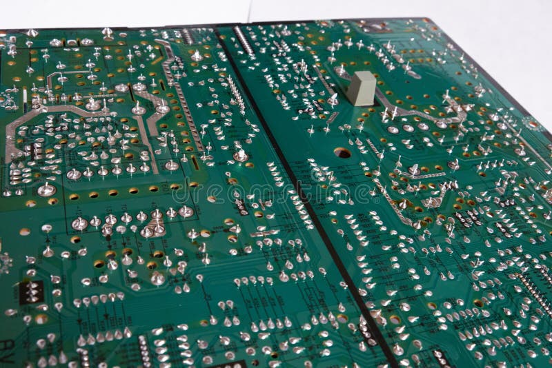 Old computer circuit board stock image. Image of digital - 176768169