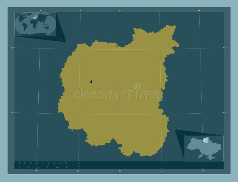 Chernihiv, Ukraine. Solid. Capital Stock Illustration - Illustration of ...