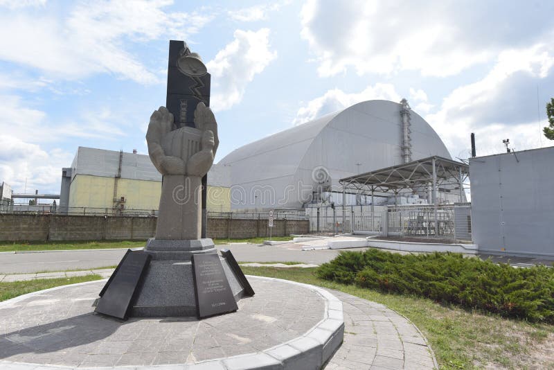 Chernobyl New Safe Confinement. Editorial Stock Image - Image of ...