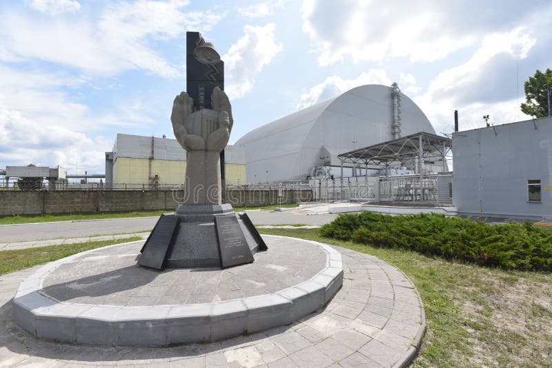 Chernobyl New Safe Confinement. Editorial Stock Image - Image of ...