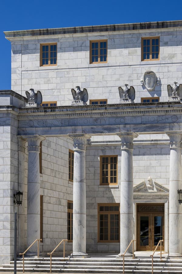 The Cherokee County Courthouse in Canton Georgia Editorial Stock Image ...