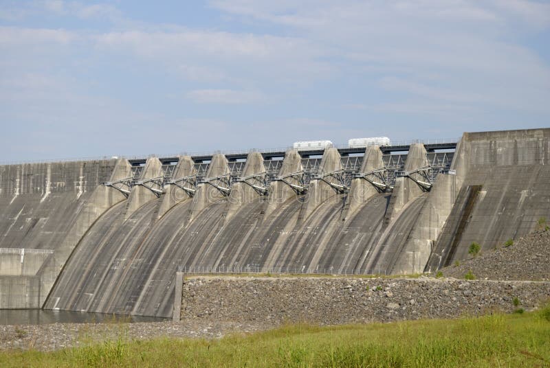 Cherokee Dam In Jefferson County, Tennessee, USA Stock Photo - Image of ...