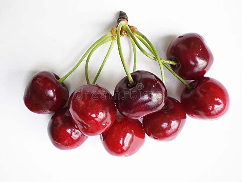 Fresh cherries stock image. Image of delicious, sweet - 45515705
