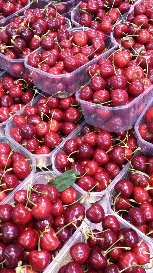 Plastic Container Cherries Stock Photos - Download 175 Royalty Free Photos