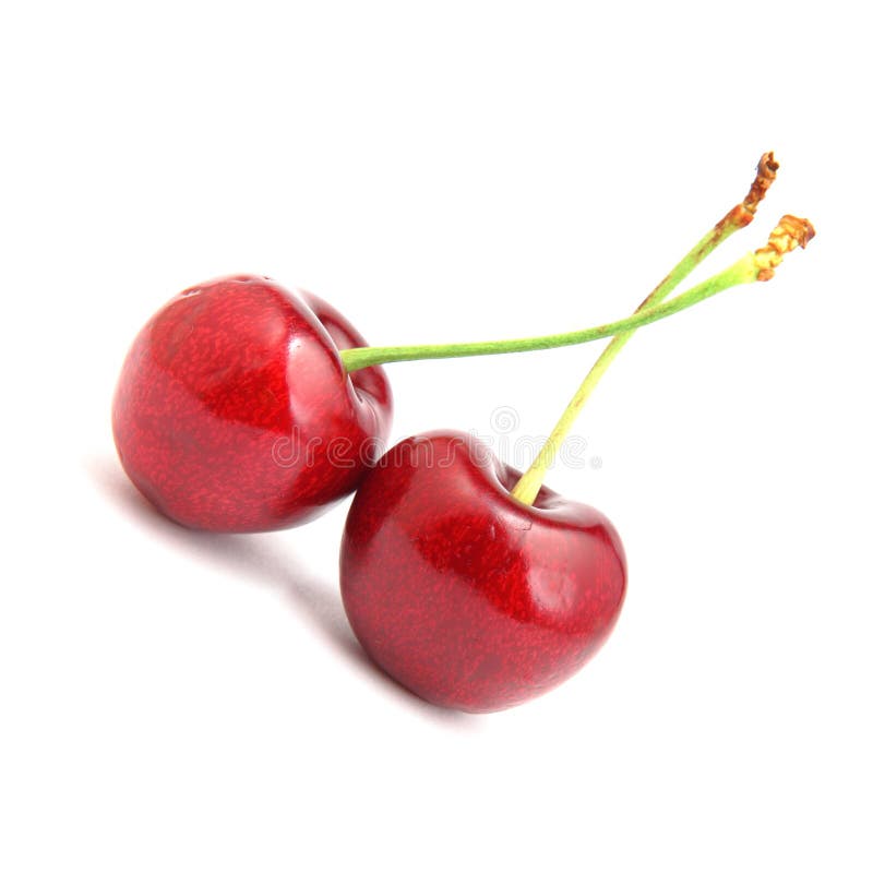 Cherry pair stock photo. Image of berry, love, taste - 19849024