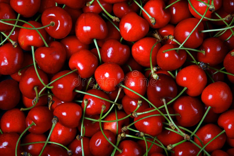 Cherry background stock image. Image of gourmet, natural - 19790975