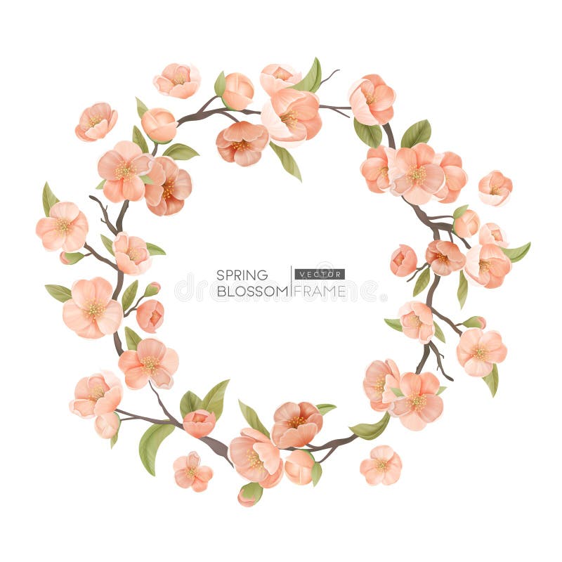 Spring Round Border Stock Illustrations – 37,159 Spring Round Border ...