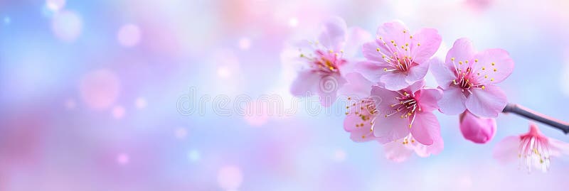 Cherry Blossoms Bloom in Vibrant Colors Ushering in the Joy of ...