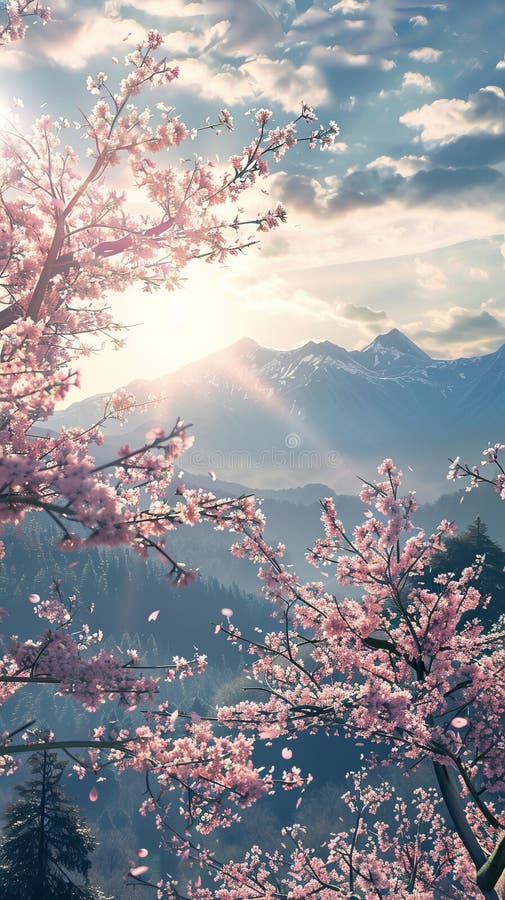 119,031 Spring Mountain Sunrise Landscape Stock Photos - Free & Royalty ...