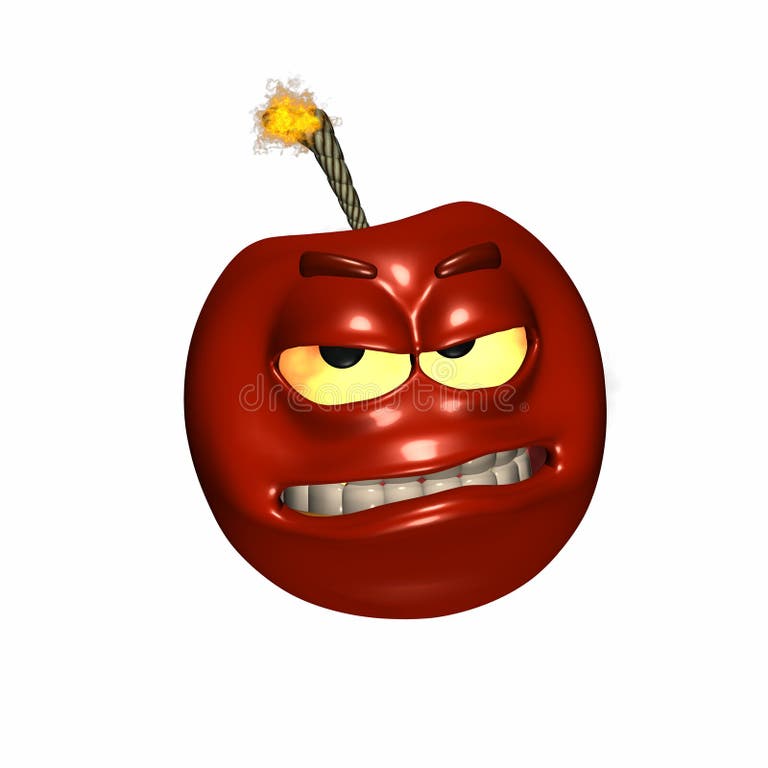 Emoticon Cherry Bomb Stock Illustrations – 29 Emoticon Cherry Bomb ...