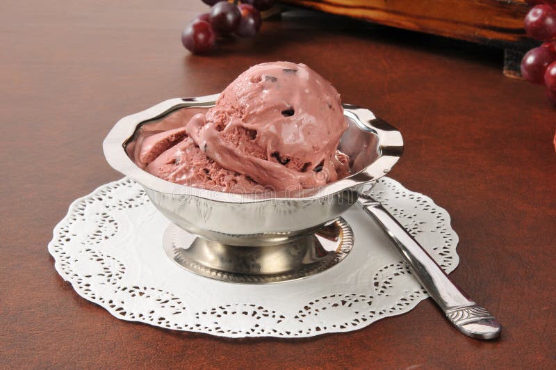 Fresh Sorbet Ice Cream Stock Image Image Of Glass Color 23504801