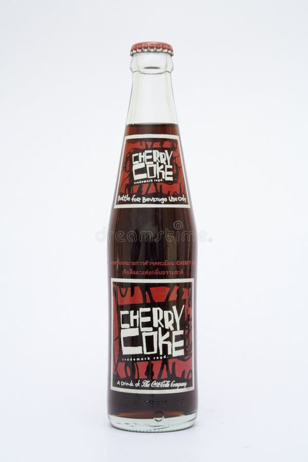 Cherry coke for Collector editorial stock image. Image of power - 18685569