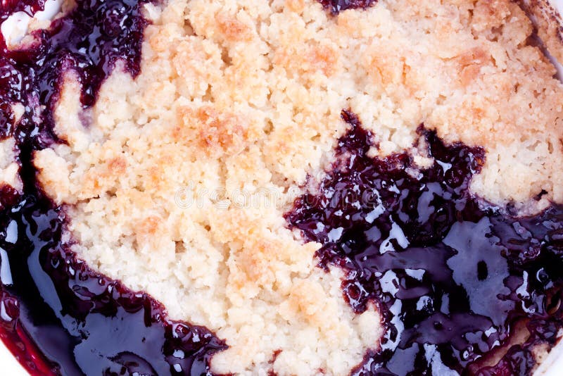Cherry crumbles stock photo. Image of sweet, table, meal - 32643234