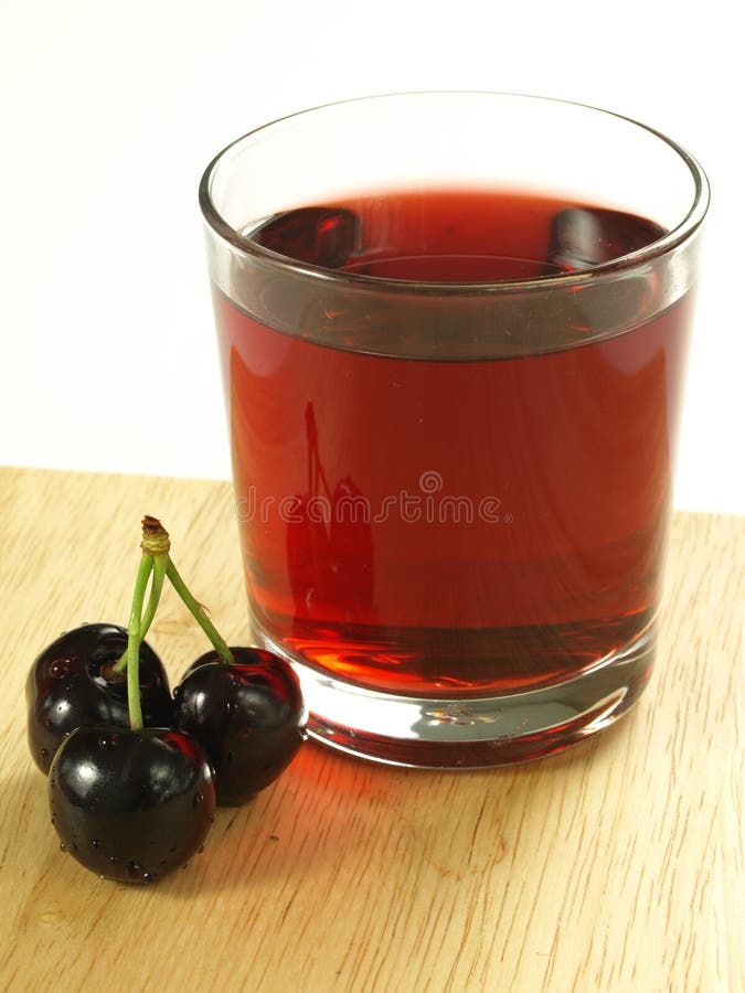 Cherry drink stock image. Image of healthy, juicy, gourmet - 25444909