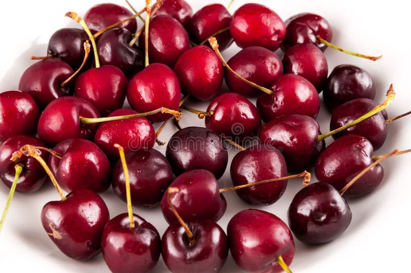 Cherry Fruit Background Texture Pattern Stock Illustration ...