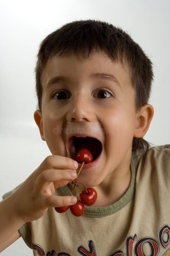 Cherry game 3 stock image. Image of smile, play, happy - 5491191
