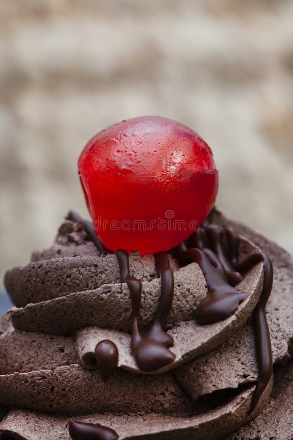 Cherry, cherry go on top stock image. Image of homemade - 228357243