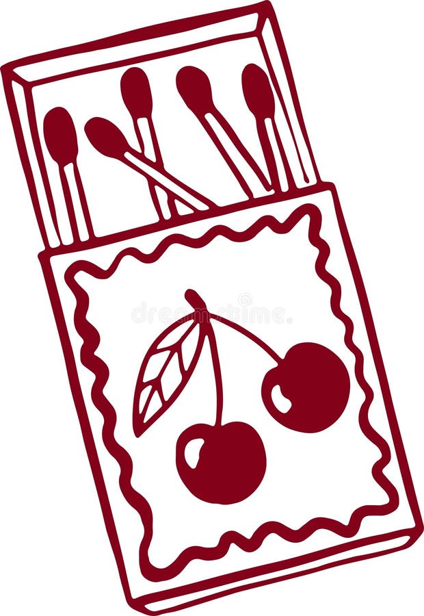Cherry Matchbox Stock Illustrations – 1 Cherry Matchbox Stock ...