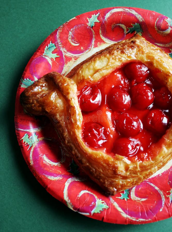Cherry pastry stock photo. Image of advent, seasonal, decorate - 799058