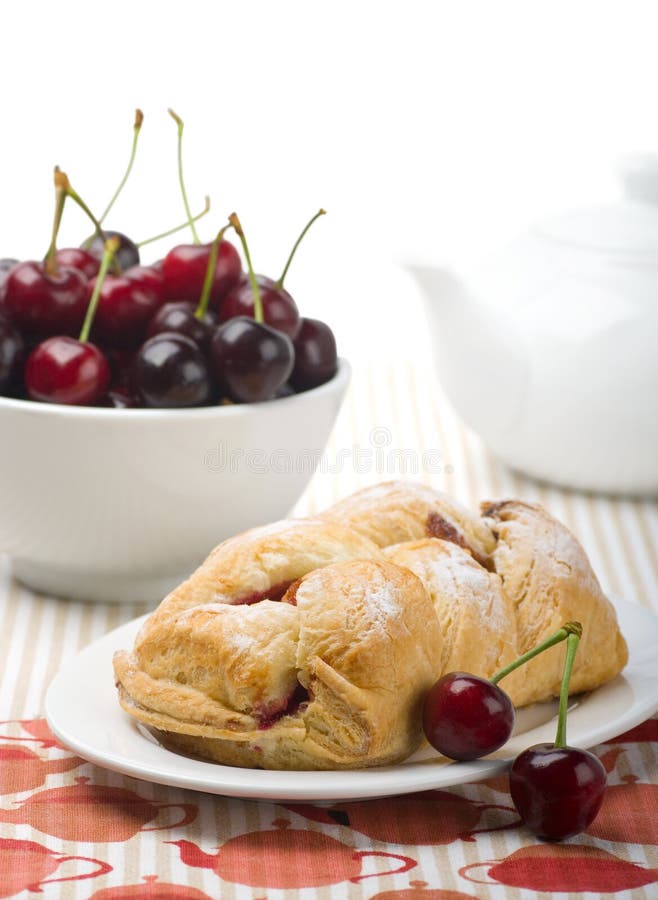 Cherry pie stock image. Image of filling, oven, pigtail - 16741169