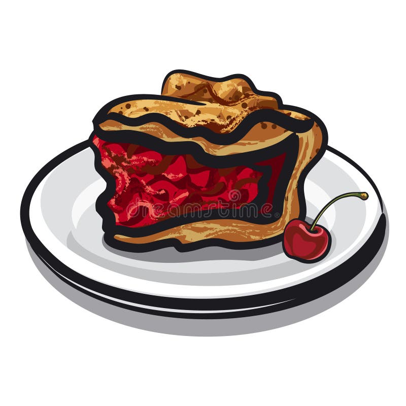 Cherry Pie Stock Illustrations – 11,085 Cherry Pie Stock Illustrations ...