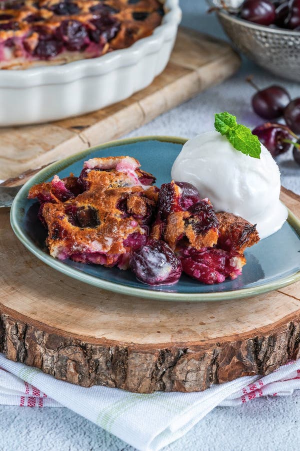 Cherry pudding stock photo. Image of beer, delicious - 185953232