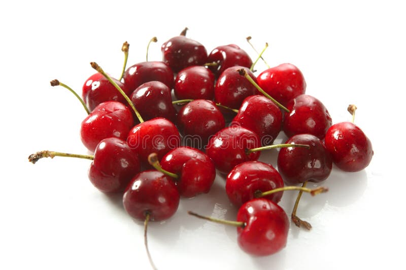 Cherry red fruits texture stock photo. Image of berry - 9744132