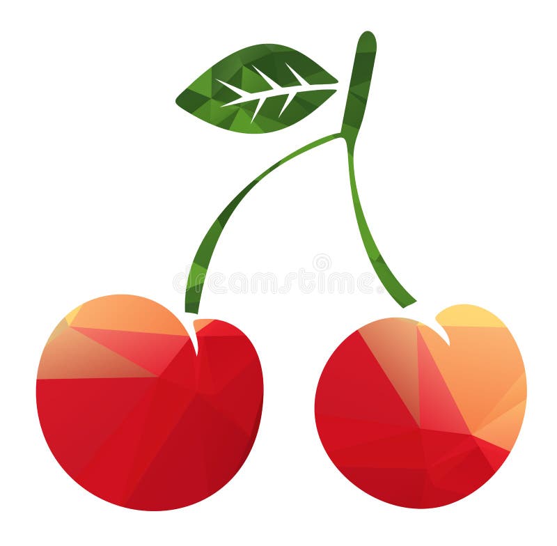 Cherry background stock vector. Illustration of fruit - 9376411