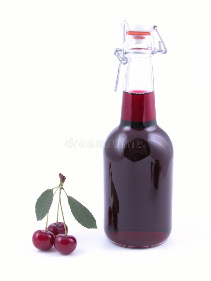 Cherry syrup stock image. Image of juice, thirst, beverage - 1070297