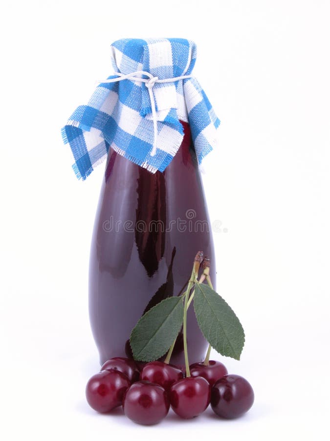 Cherry syrup stock image. Image of juice, thirst, beverage - 1070297