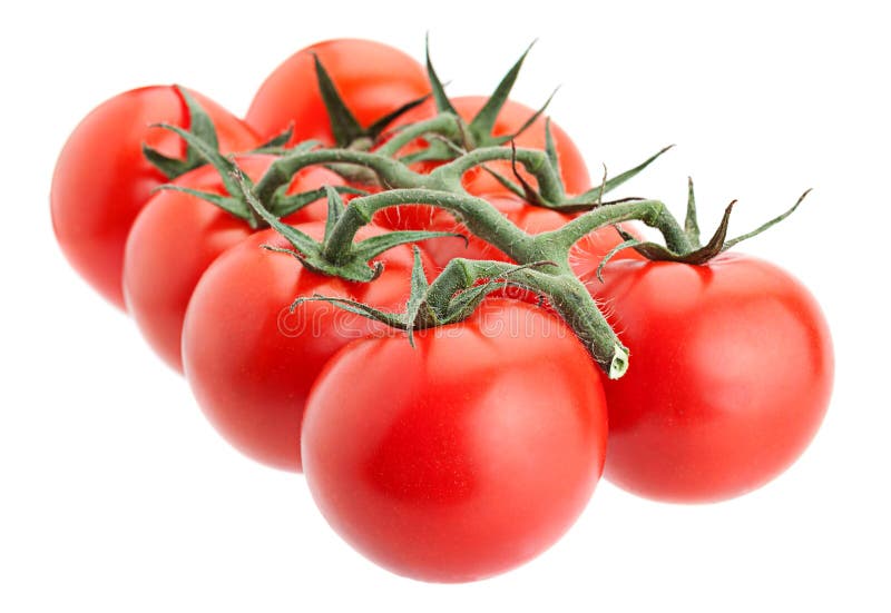 Cherry Tomato Bunch Vegetable Stock Image - Image of bunch, healthy ...