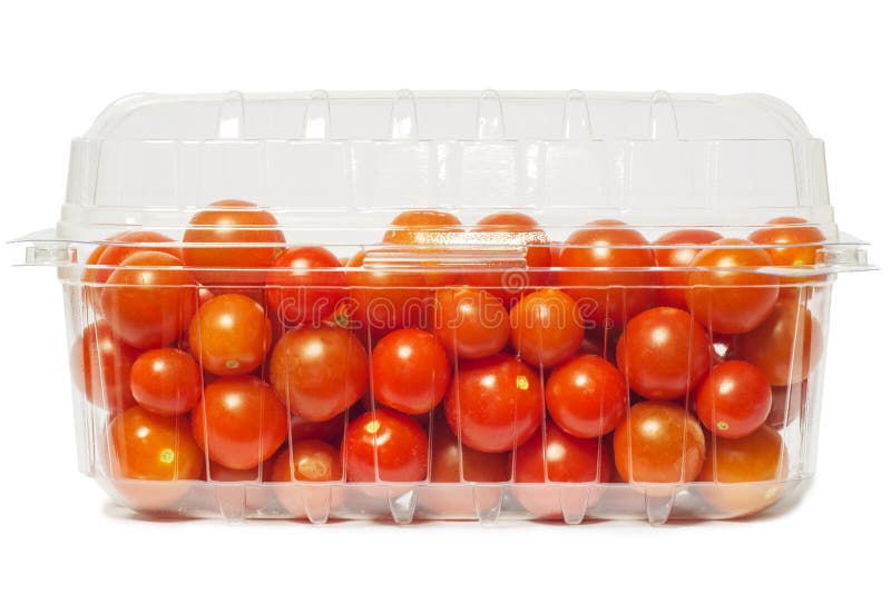 Cherry tomato package stock photo. Image of agriculture - 59197524