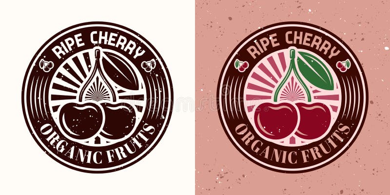 Cherry Farm Logo Stock Illustrations – 995 Cherry Farm Logo Stock ...