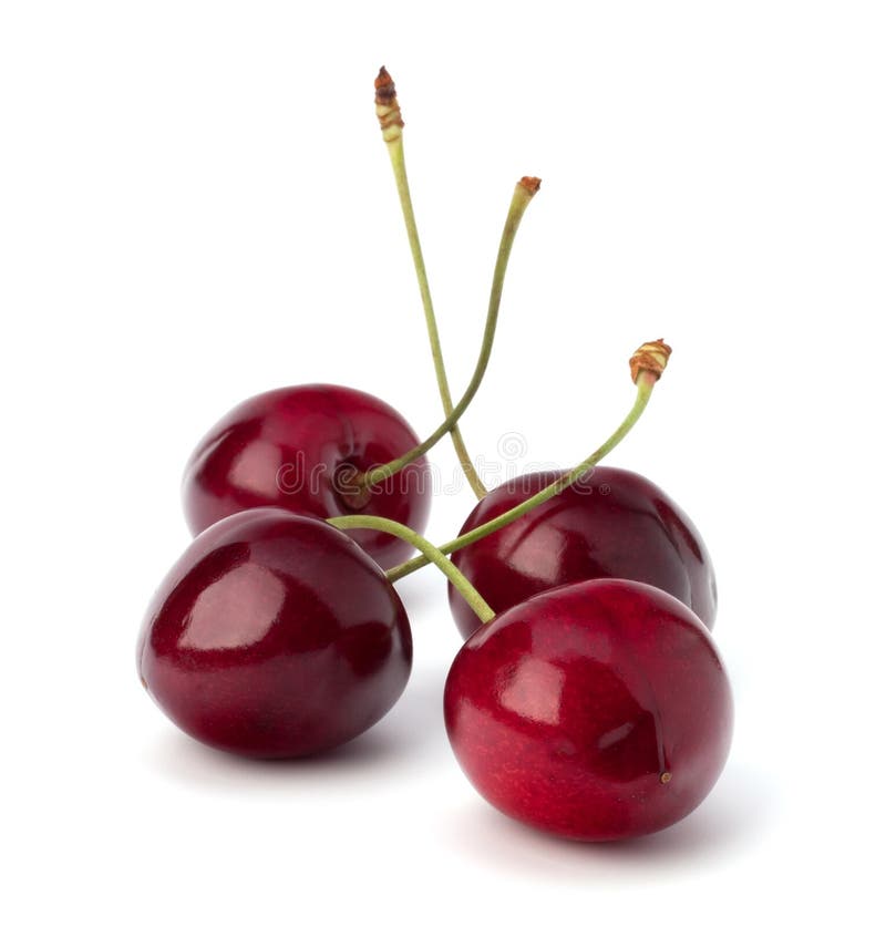 Cherries stock image. Image of stem, pile, fresh, cherry - 338687