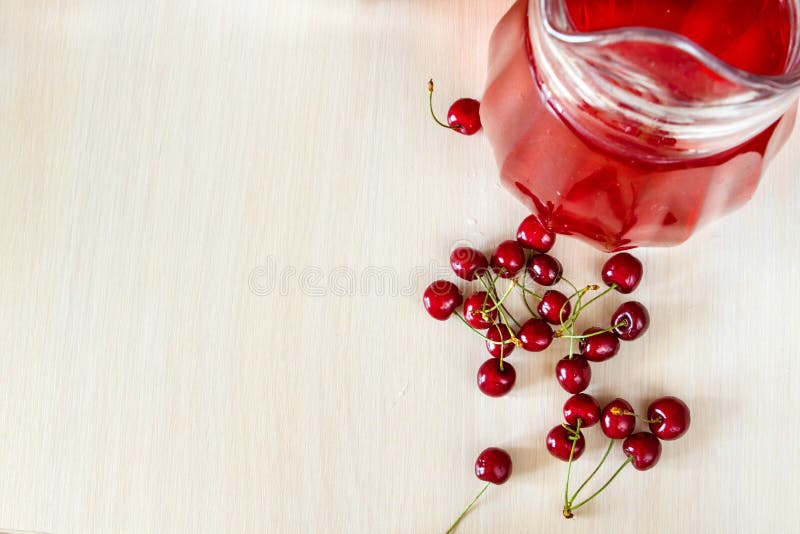 Cherrystone stock photo. Image of fruits, dessert, pitcher - 55604174