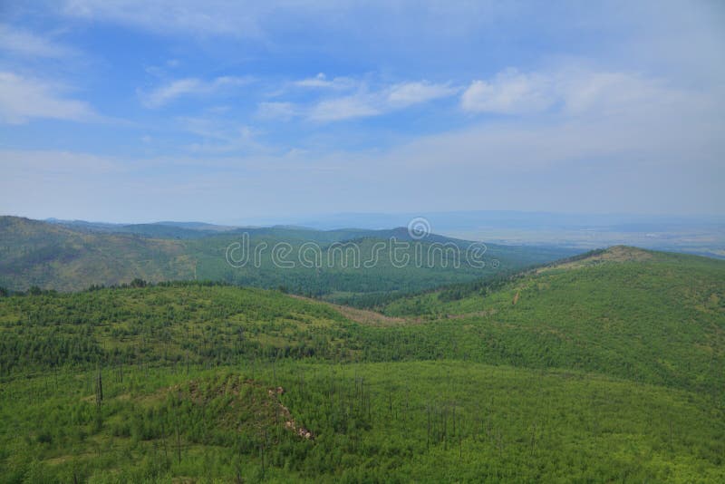 Chersky Ridge foto de archivo. Imagen de canto, paisaje - 80564210