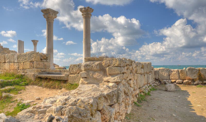 Chersonesos stock photo. Image of civilization, cityscape - 26201476