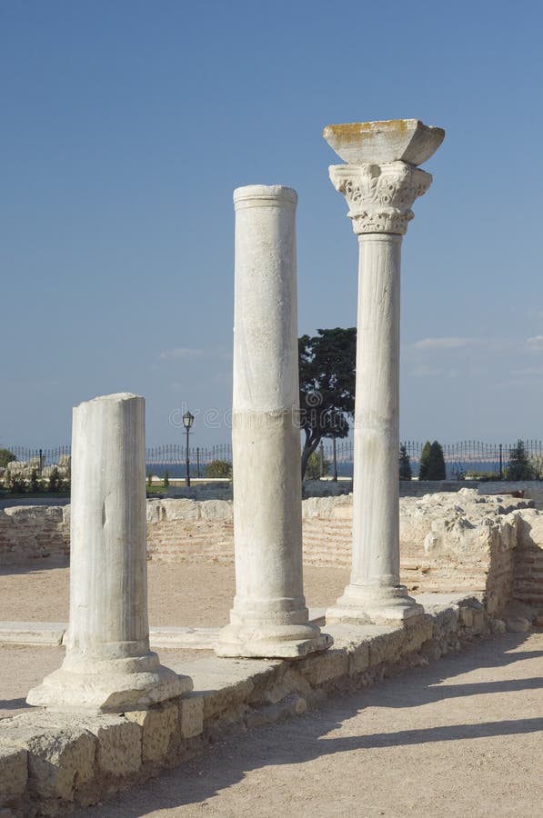 Chersonesos Taurica stock photo. Image of ancient, european - 14303932