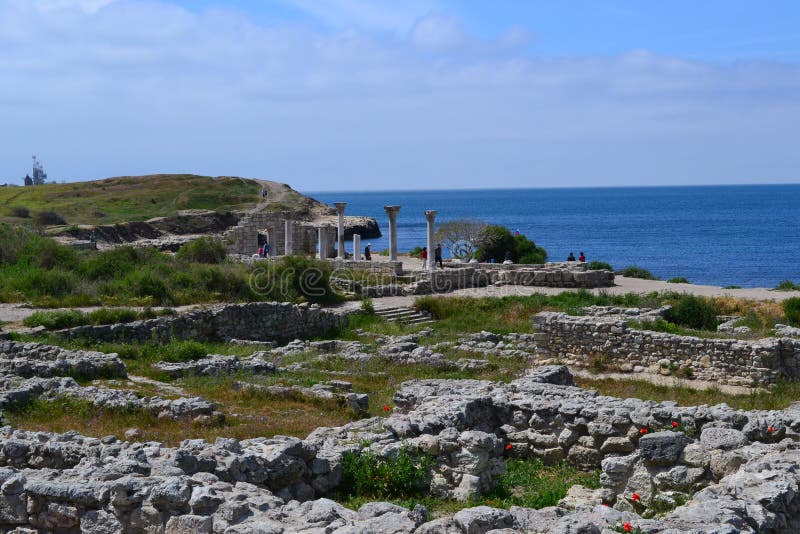 Chersonesus 8 imagen de archivo editorial. Imagen de principal - 95560609
