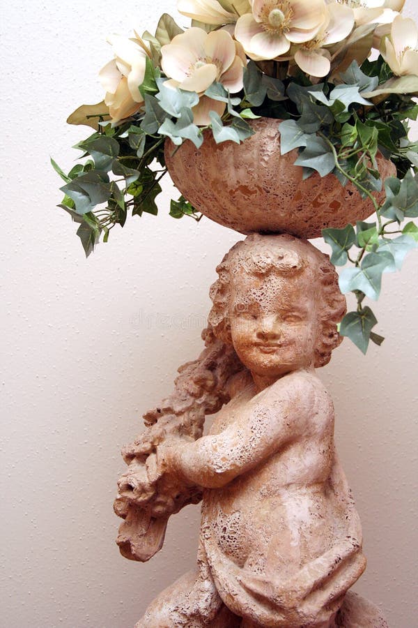 Cherub Statue 2 stock photo. Image of spiritual, angel - 6390218