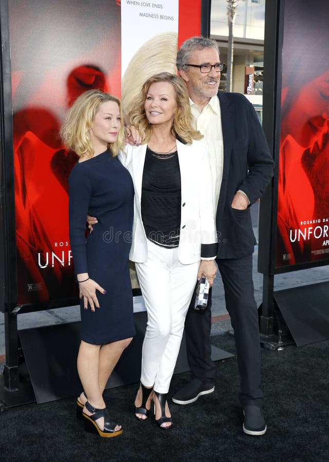 Cheryl Ladd, Brian Russell Y Jordan Ladd Imagen de archivo editorial ...