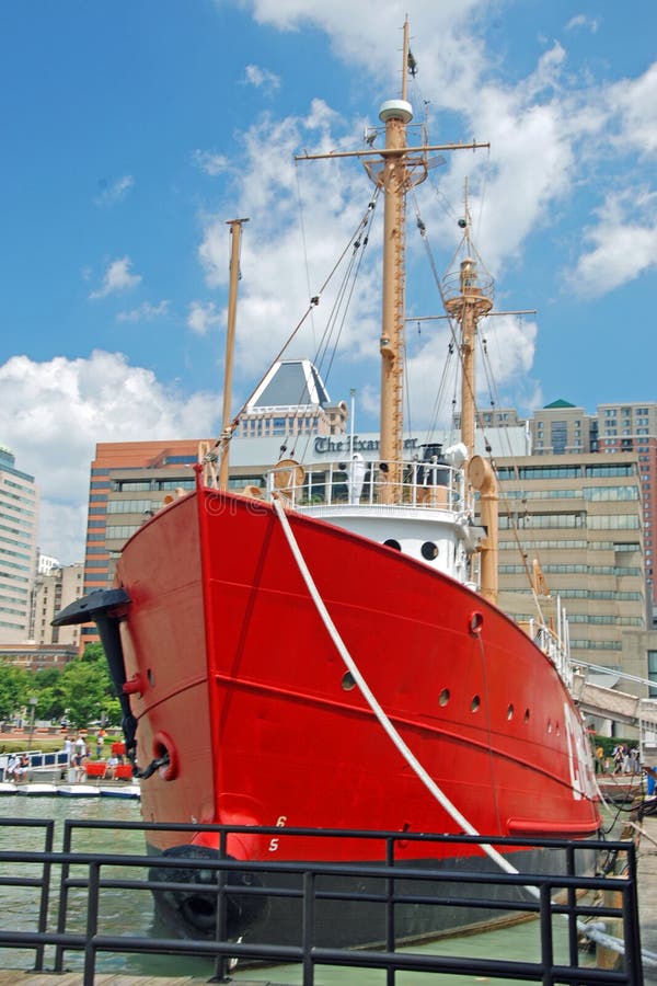 Chesapeake Ship in Baltimore Inner Harbor Editorial Stock Photo - Image ...