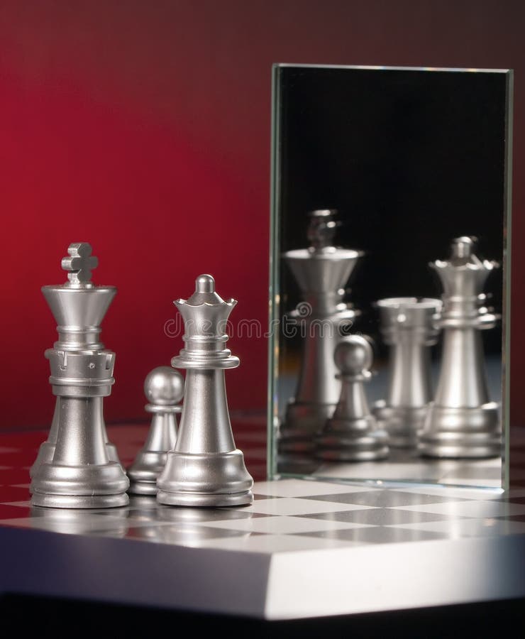 Chess Piece Mirror Stock Photos - Download 157 Royalty Free Photos