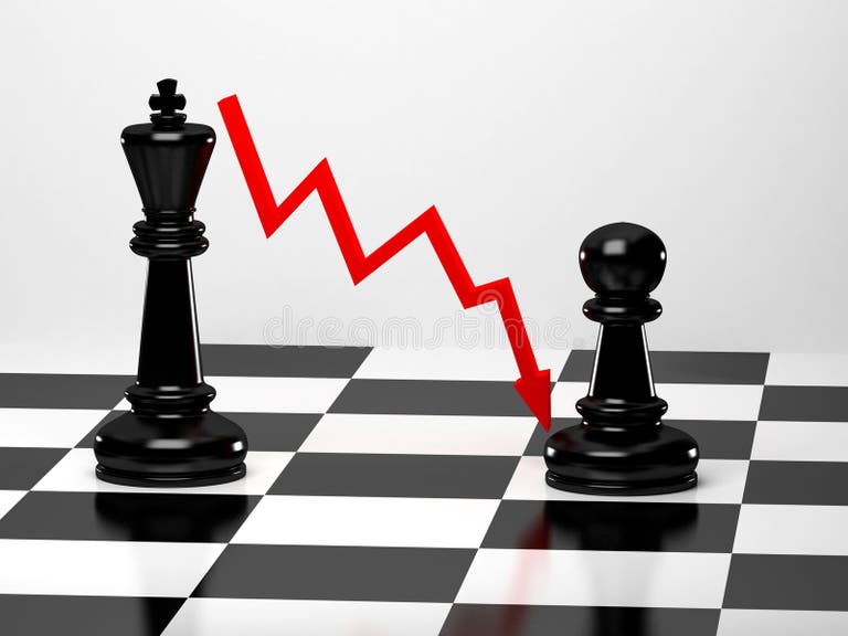 Chess stock illustration. Illustration of failure, lead - 3562836