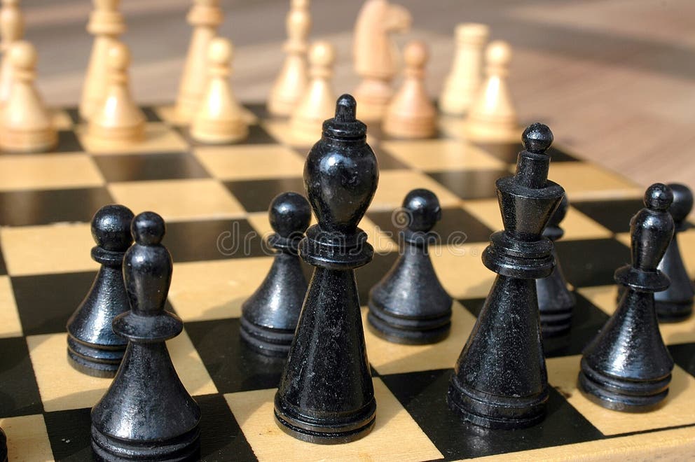 Chess stock image. Image of offense, chess, next, think - 3687891