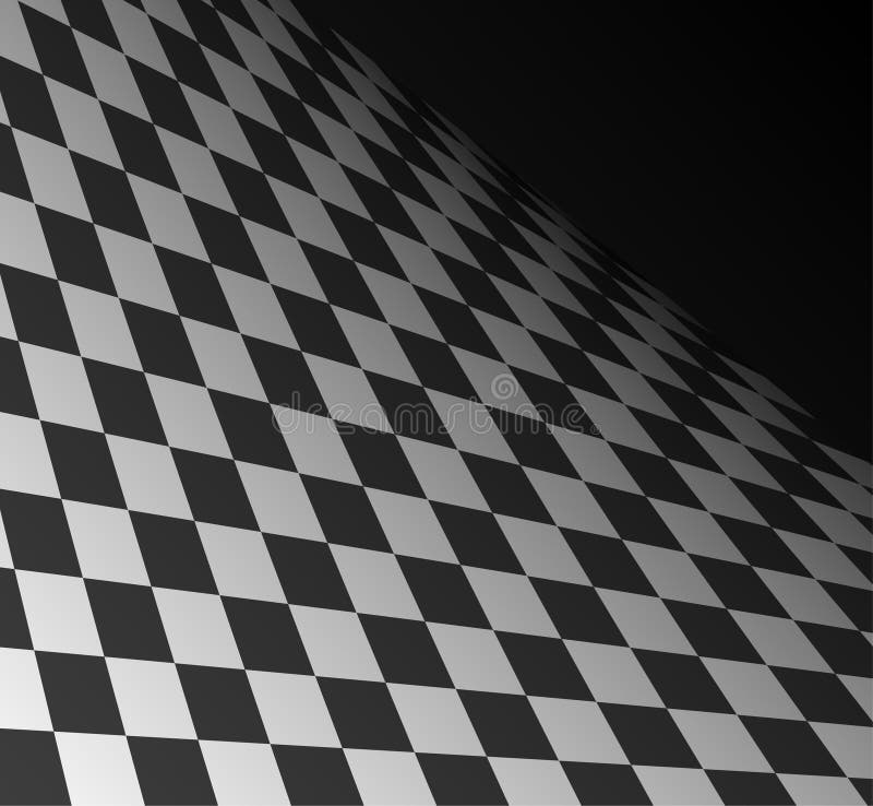 Checker Pattern in Perspective - Vector Illustrati Stock Vector ...